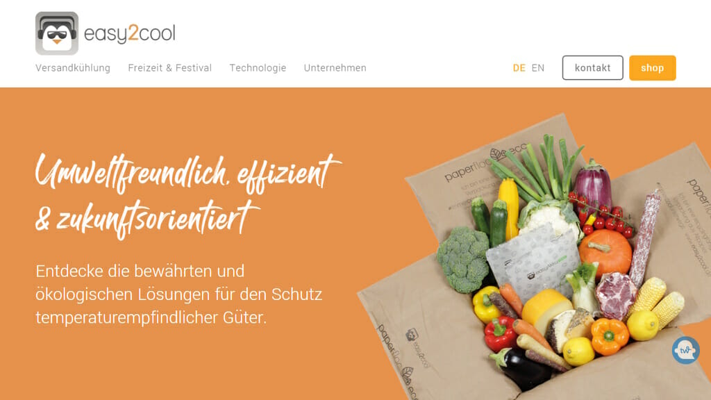 easy2cool revolutioniert die Versandkühlung